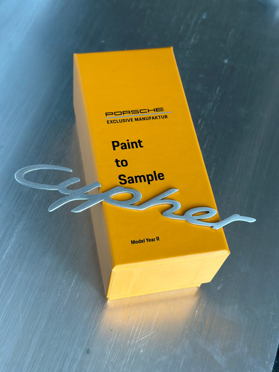 Porsche PTS - Paint To Sample - Color Fan Deck - Exclusive Manufacture ...